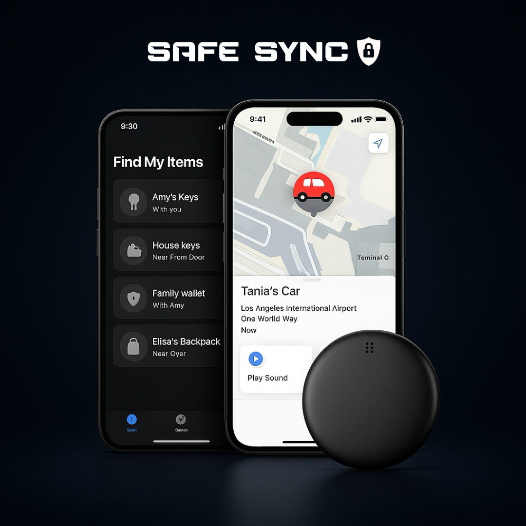 SafeSync™ - Not Just a GPS Car Tracker. Your Everything Finder.